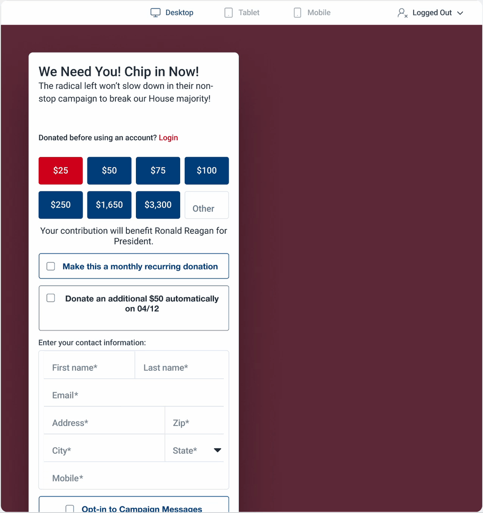 Introducing WinRed’s All-New Page Builder: Simpler, Faster, Smarter ...