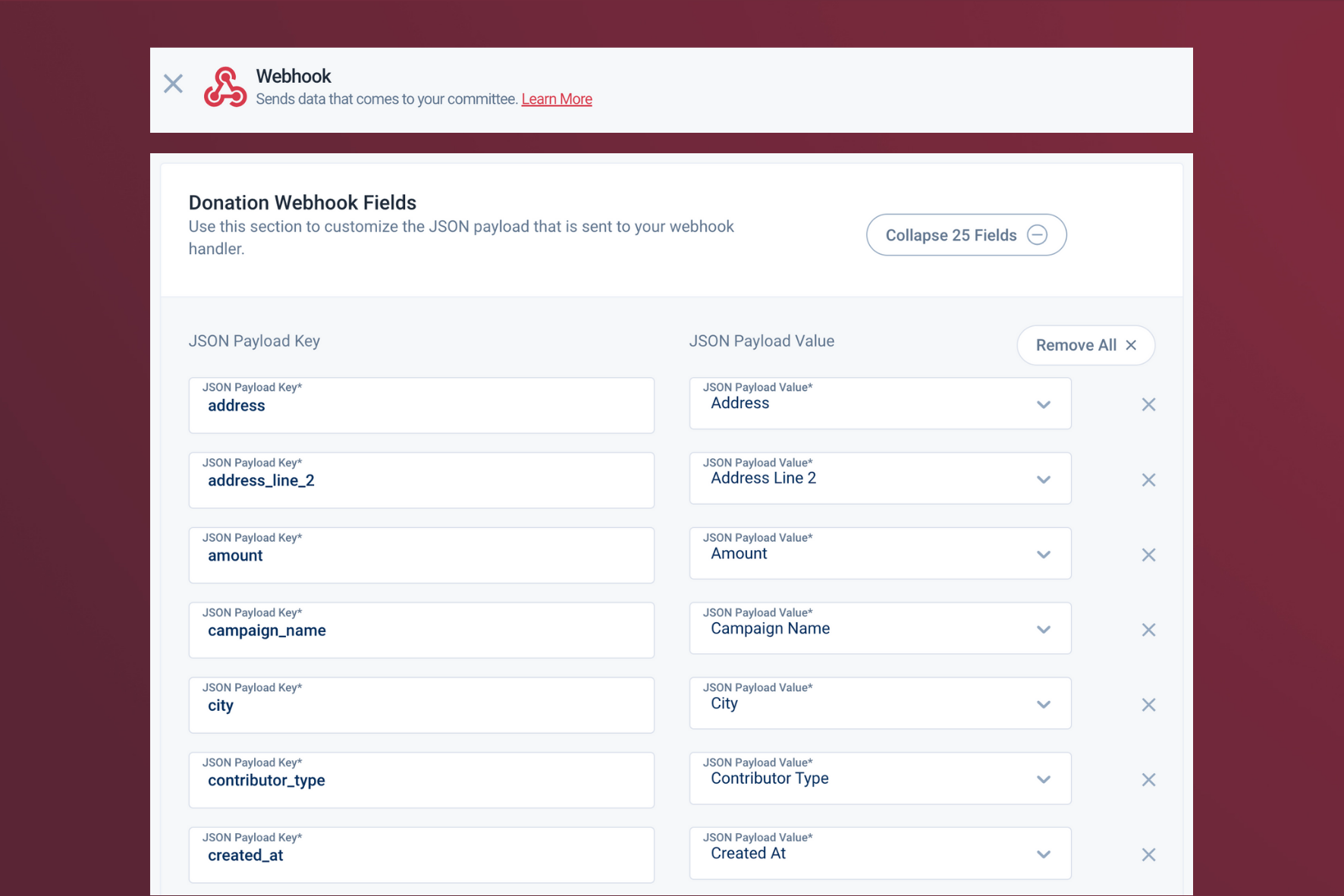 How to Securely Send Your WinRed Data