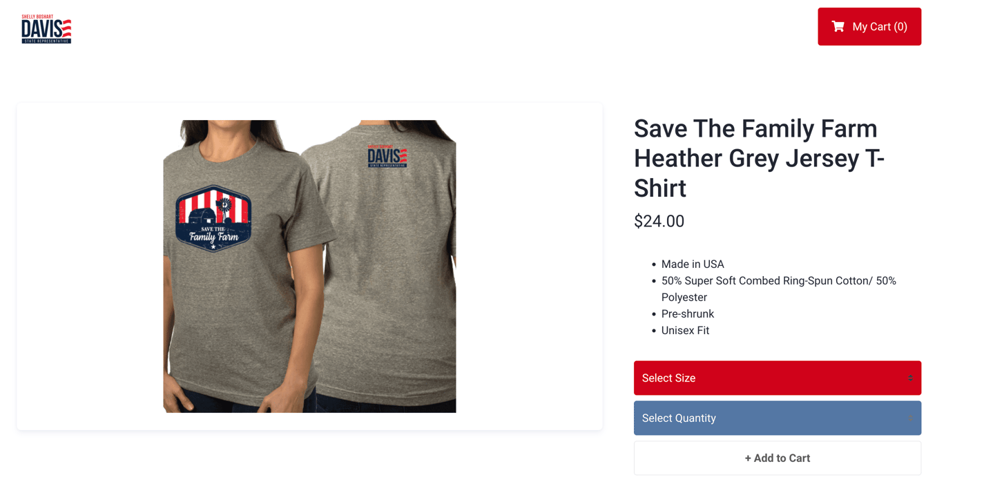 How an Oregon State Rep. Created Award Winning Merchandise