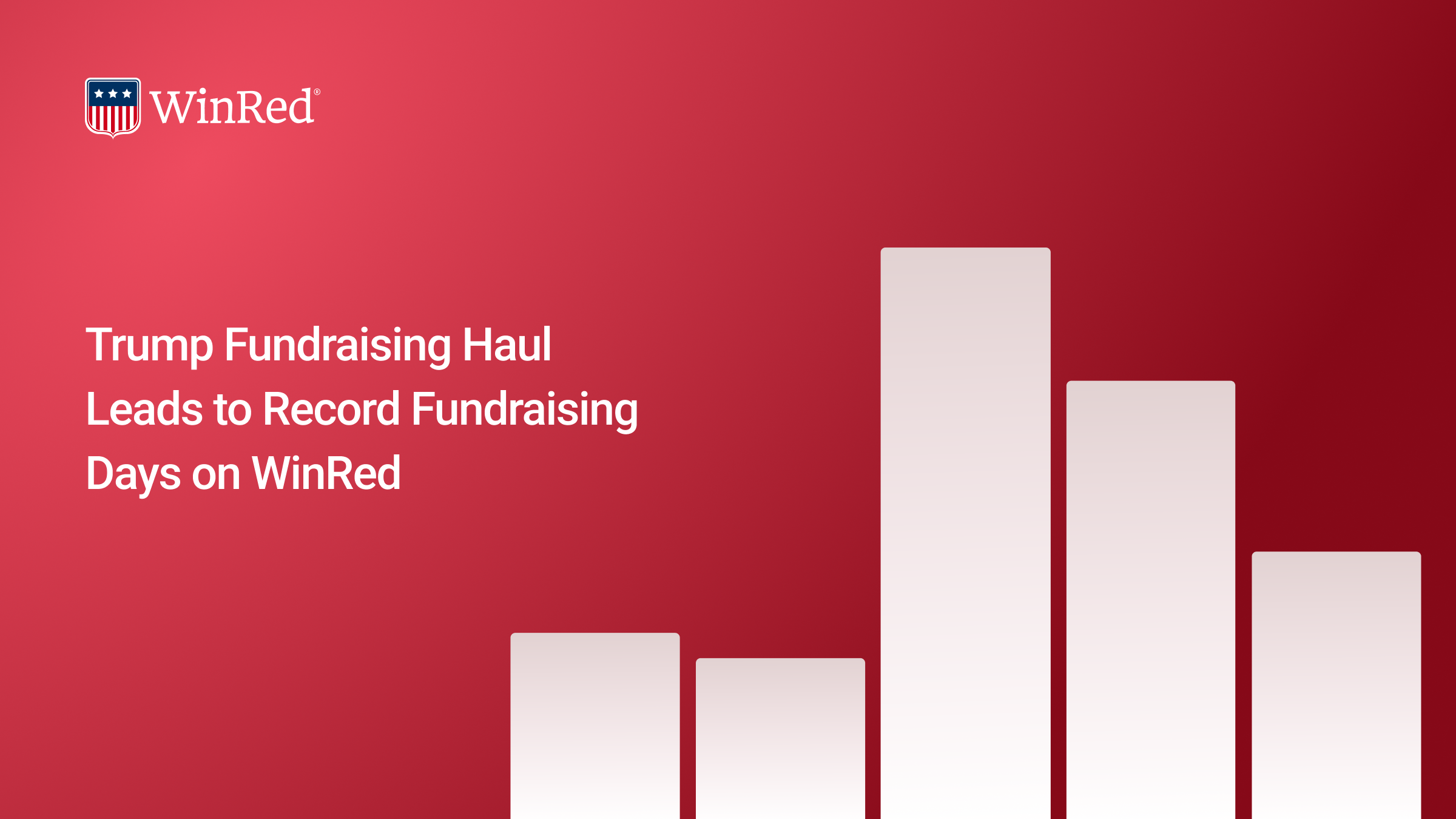 WinRed Sets Records with Trump Fundraising Haul