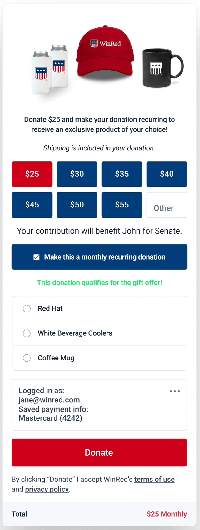 Unlocking the Power of Recurring Donations with Merchandise